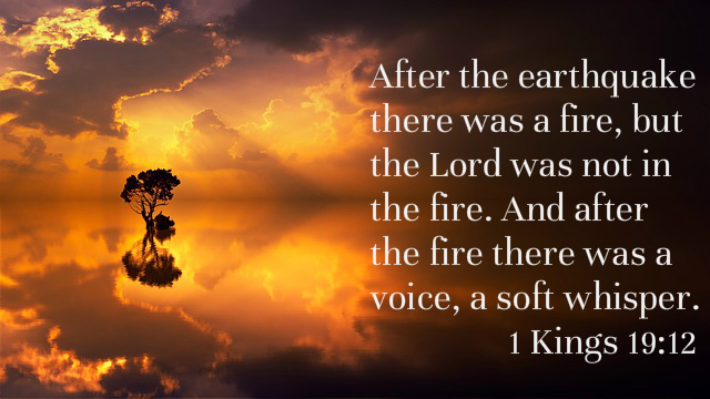 A Silent Battle and a Still Small Voice – Cross Talk
